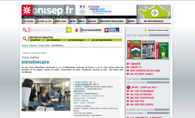 Fiche métier : bibliothécaire-maker | Carrefour numérique², qui veut du ...